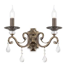 Maytoni Wandleuchte Grace Messingfarben max. 60 Watt Wandlampe