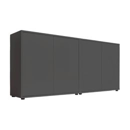 Sideboard Mailand Set 2 Anthrazit