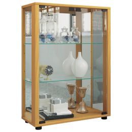 Vitrine Sintalo m. LED ca. 60x80 cm Buche