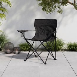 Campingsessel Blacky Schwarz ca. 80x80x51cm