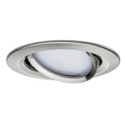 Paulmann LED-Deckenleuchte Nova in Alufarben max. 6,5 Watt Deckenlampe