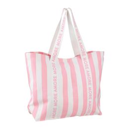 Strandtasche Mia Rosa/Wei&szlig;