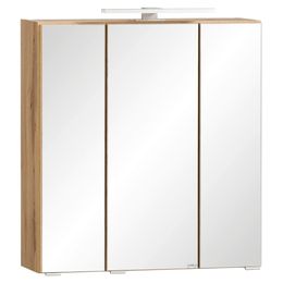 Held Spiegelschrank Varese ca. 60x64 cm Wotaneiche Dekor