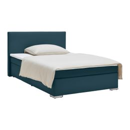 Boxspringbett Mira 2 Dunkelblau ca. 140x200cm