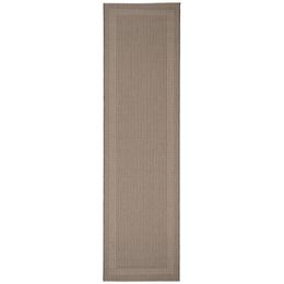 Flachwebteppich Naomi 2 in Beige ca. 80x290cm