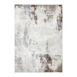 Webteppich Lucy in Grau/Beige ca. 160x230cm