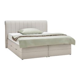 Boxspringbett Belano Creme ca. 160x200cm