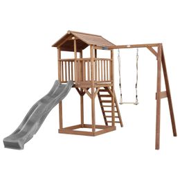 Ambia Garden Spielturm Braun/Grau