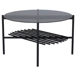 Couchtisch Von Staf &Oslash; 80 cm Schwarz