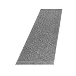 Ayyildiz Outdoorteppich Patara Grau ca. 80x250cm