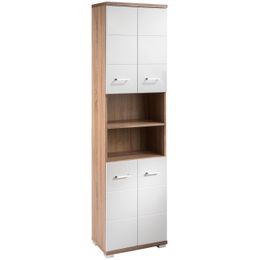 HOCHSCHRANK Nebraska06 B: 50 cm Wei&szlig;