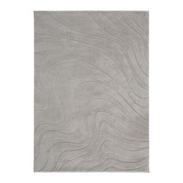 Kunstfell New Wave 3 in Grau