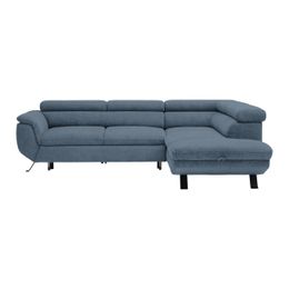 Ecksofa Raven Royalblau