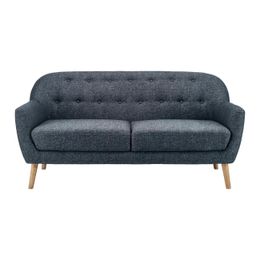 Sofa Lory Dunkelgrau Webstoff