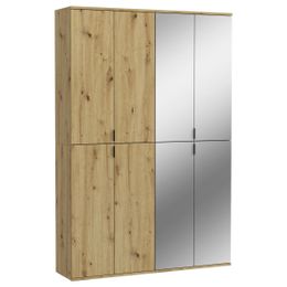Garderobenschrank Projekt X ca. 122x193 cm Artisan Eiche