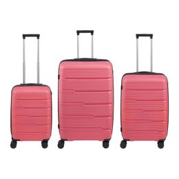 Reisekofferset Capri Pink, 3-teilig