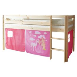 Spielbett Holz Malte ca. 90x200 cm Rosa