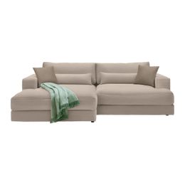 Ecksofa Fabiona links Cappuccino