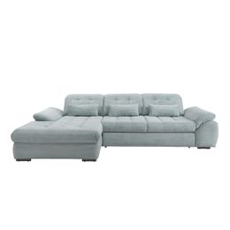 Ecksofa mit Bettkasten Rigatti ca. 184x314 cm Blau