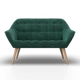 Sofa Monique Gr&uuml;n Webstoff