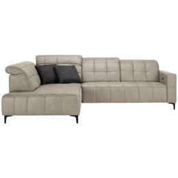 Ecksofa Panama links Grau