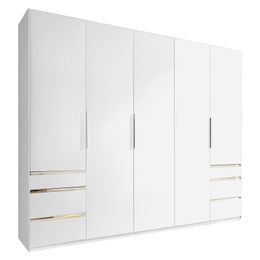 Dreht&uuml;renschrank Level 36A ca. 250x216x58 cm Alpinwei&szlig;