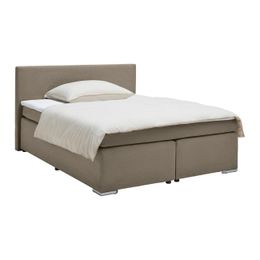 Boxspringbett Mira 2 Taupe ca. 180x200cm