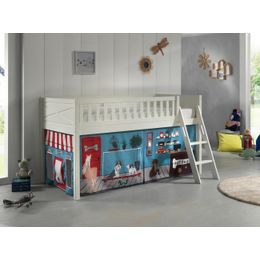 Vipack Spielbett Scott ca. 90x200 cm Wei&szlig;