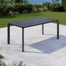 Gartentisch Cancun Anthrazit Aluminium