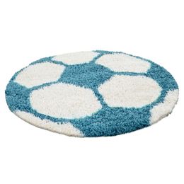 Ayyildiz Kinderteppich Fun Blau &Oslash; ca. 120cm