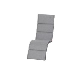 siena GARDEN Liegenauflage Silberfarben