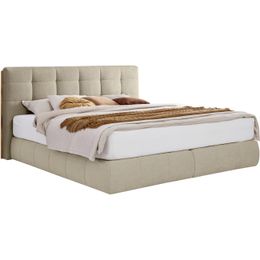 Boxspringbett Lavenito Beige ca. 160x200cm