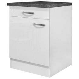 K&uuml;chenunterschrank Alba Wei&szlig;