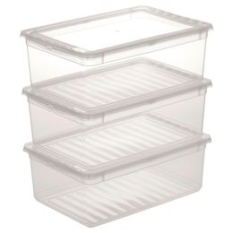 Aufbewahrungsboxen-Set Beate ca. 11l, 3-teilig