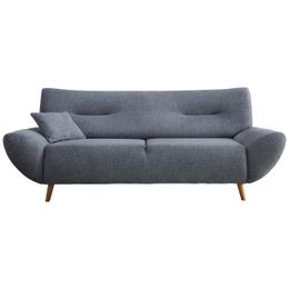 3-Sitzer-Sofa Drago Hellblau Chenille