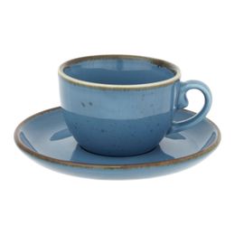 Espressotasse mit Untertasse Capri Blau
