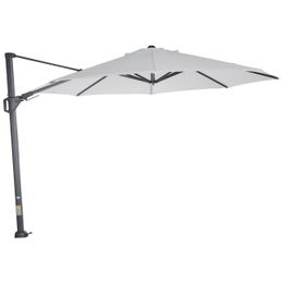 siena GARDEN Ampelschirm Sunset N+ &Oslash; 350 H: 252 cm Anthrazit/Grau