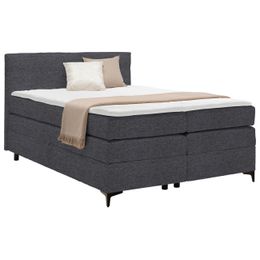 Boxspringbett Bari in Anthrazit ca. 140x200cm