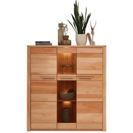 Highboard Arvid Kernbuche