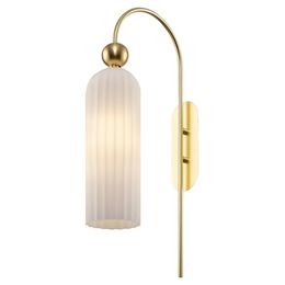Maytoni Wandleuchte Antic Wei&szlig;/Gold max. 40 Watt Wandlampe
