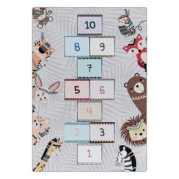 Ayyildiz Kinderteppich Play 2903 Grau ca. 140x200cm