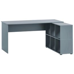 Schreibtisch Serie 500 Blau ca. 150x73,6x121,6cm