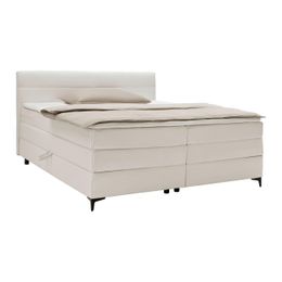 Boxspringbett Bari in Creme ca. 180x200cm