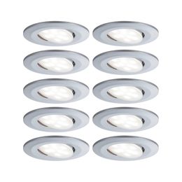 Paulmann LED-Deckenleuchte Calla IP65 max. 10x 6 Watt, 10-teilig Deckenlampe