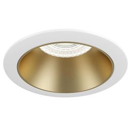 Maytoni Deckenleuchte Share Wei&szlig;/Goldfarben max. 15 Watt Deckenlampe