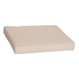 Loungesitzkissen m. Zip ca. 60x60 cm Beige