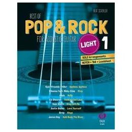 Best of Pop & Rock for Acoustic Guitar light 1