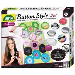 LENA Button Style Pin, Faltschachtel