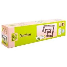 Vedes Natural Games Domino in Holzbox, 55 Steine