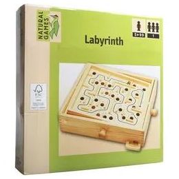 Vedes Natural Games Holz Labyrinth 30 x 25,5 cm